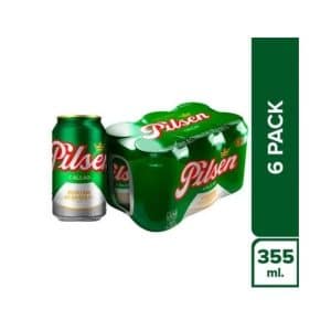 CERVEZA PILSEN CALLAO Lata de 355ML Pack x 6 - Licoreria247.pe
